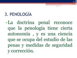 Las ciencias penales | PPTX