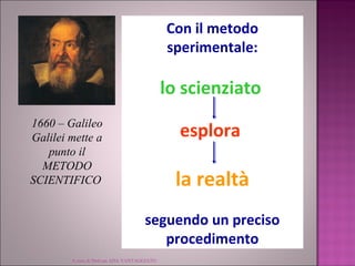 La scienza e il metodo sperimentale | PPT