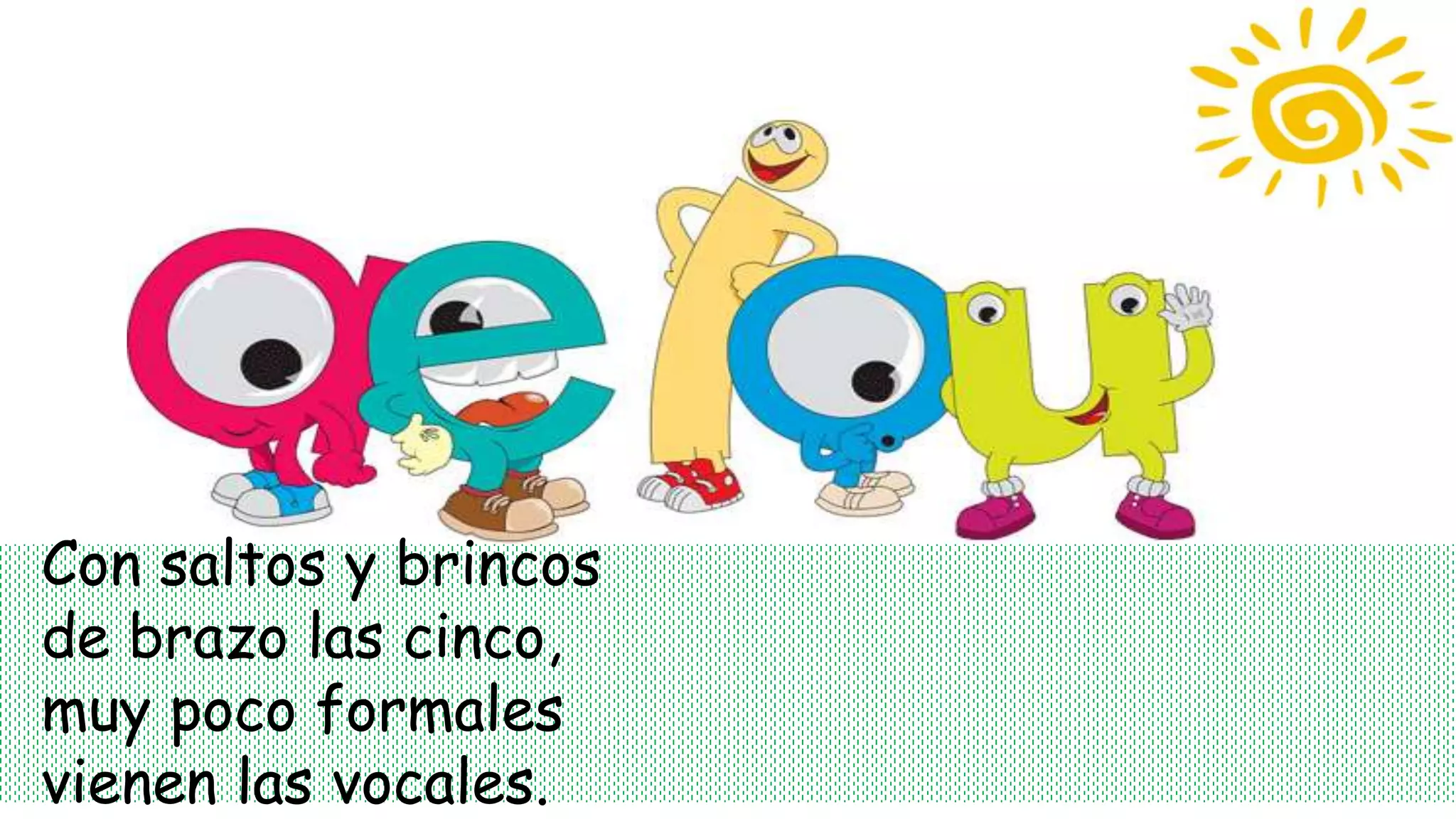 Las cinco vocales | PPT