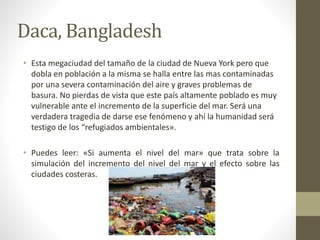 Las ciudades mas contaminadas del mundo | PPTX
