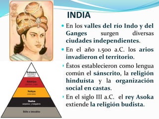 Las civilizaciones fluviales | PPTX