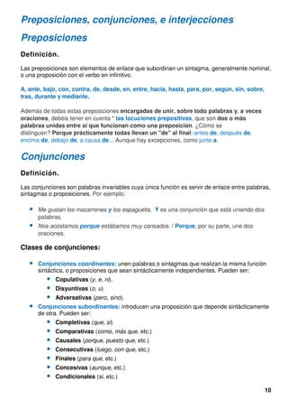 Las clases de palabras | PDF | Graduation | Personal Celebrations ...