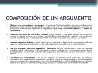 Las claves de la argumentación anthony weston | PPS