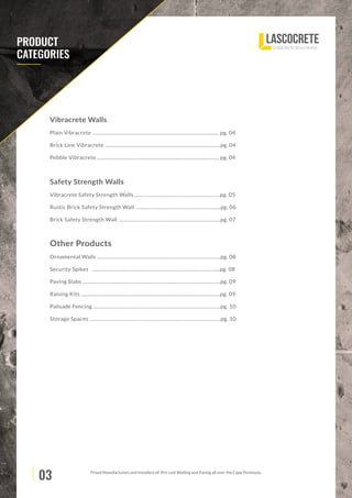 Lascocrete product brochure_2020_digital | PDF