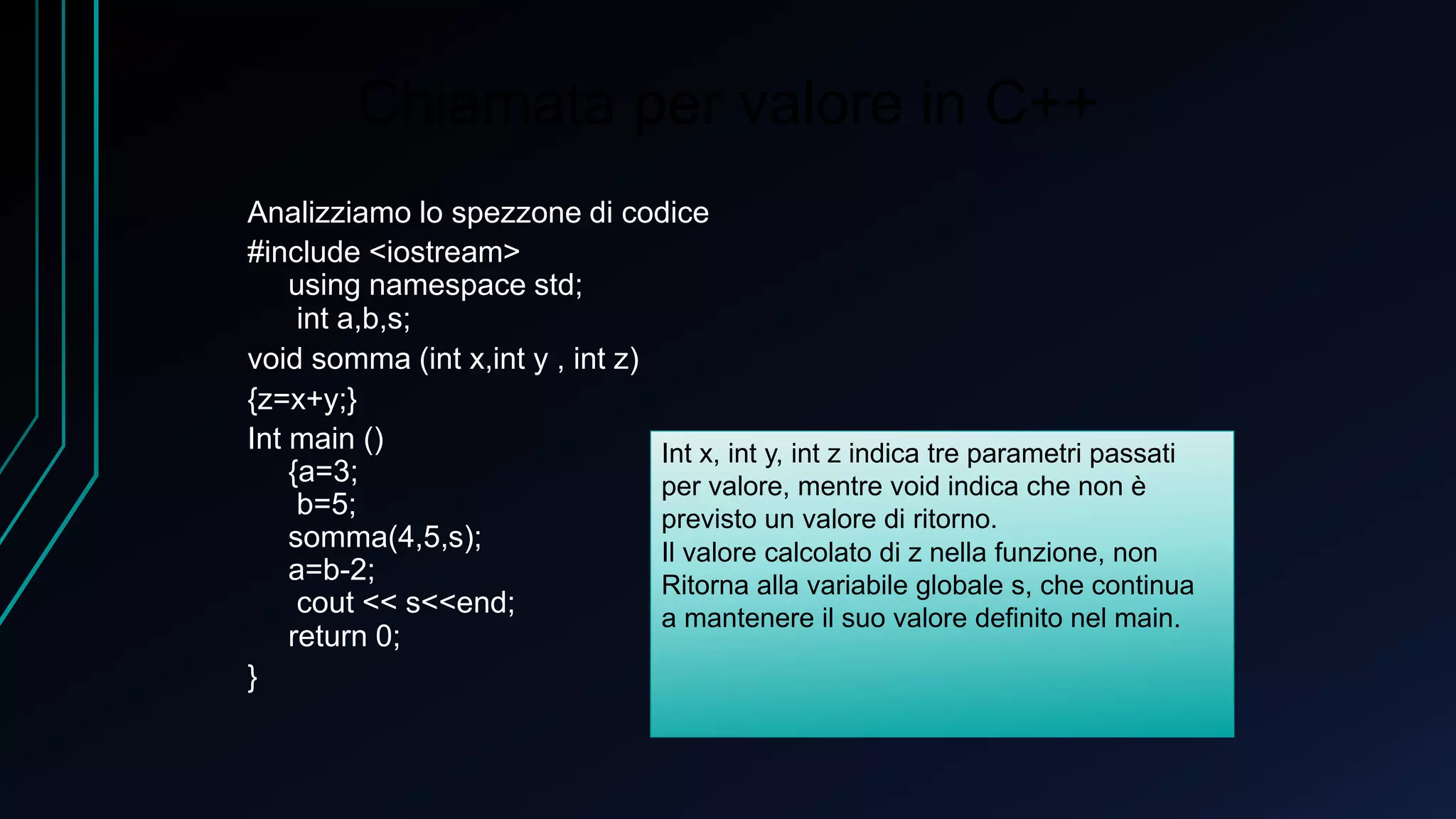 La scomposizione in sotto programmi in C++.pptx