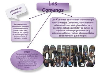 Las comunas y las cooperativas en Venezuela-Luisa Guerrero-UFT-SAIA ...