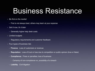 Designing Flexibility in Software to Increase Security | PPTX