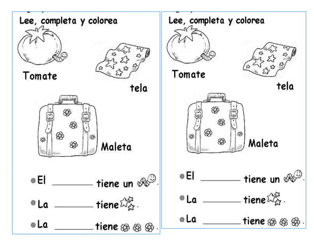 Las consonantes m, p, s, l, t, n y d | DOCX