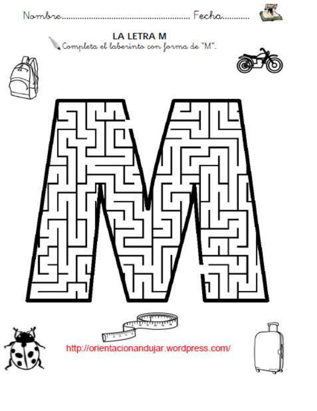 Las consonantes m, p, s, l, t, n y d | DOCX