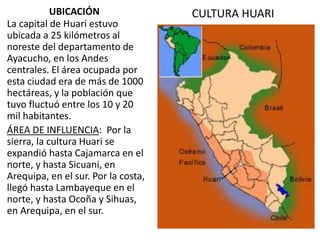 LAS CULTURAS MAS IMPORTANTES DEL PERÚ | PPTX