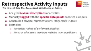 Experience vs Data: A Case for More Data-informed Retrospective ...
