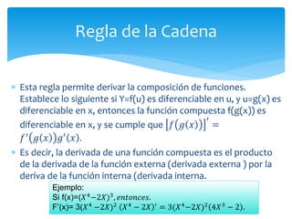 Las derivadas | PPTX