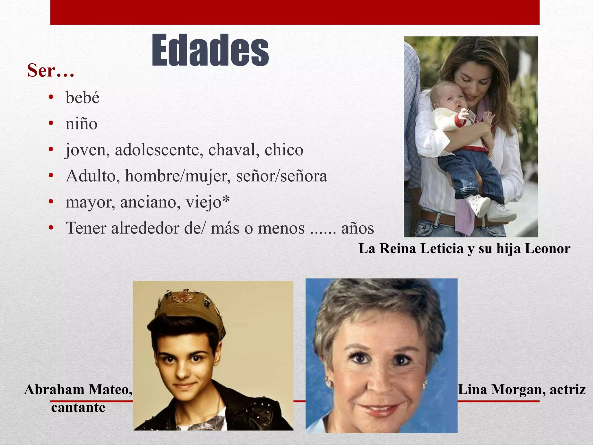 Las descripciones físicas, los estados de ánimo y la forma de ser | PPT