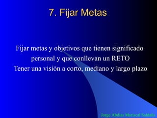 Las diez características del emprendedor | PPT