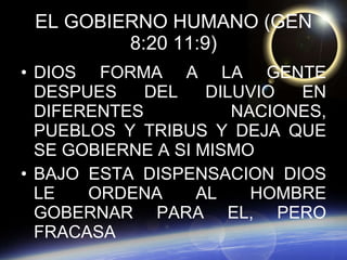 Las dispensaciones | PPT