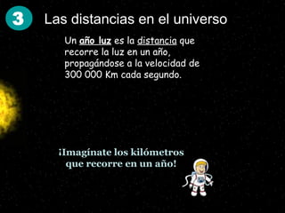 Las distancias en el universo | PPS