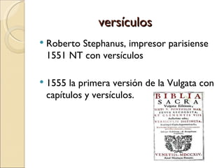 Las divisiones de la biblia | PPT