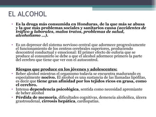 Las drogas en la adolescencia | PPT