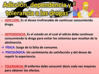 Las drogas y Sistema nervioso | PPTX