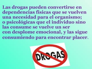 Las drogas y adicciones | PPT