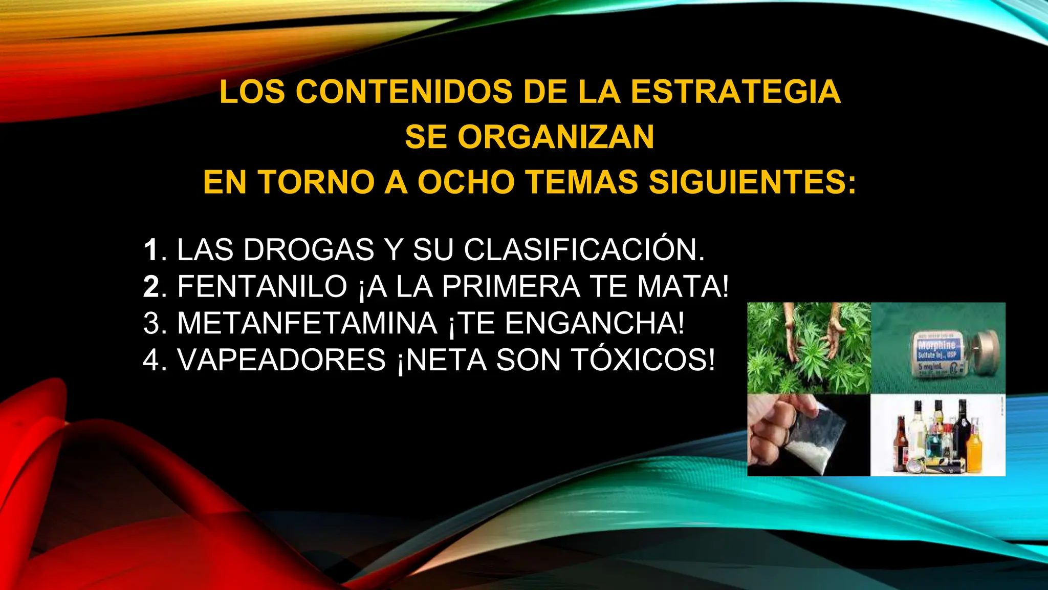 LAS DROGAS Y SU CLASIFICACIÓN. ESTRATEGÍA EN EL AULA. PREVENCIÓN DE ...