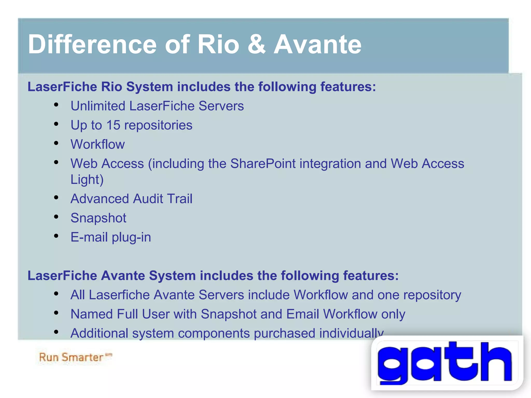 Lasefiche Products Family Presentation | PPT