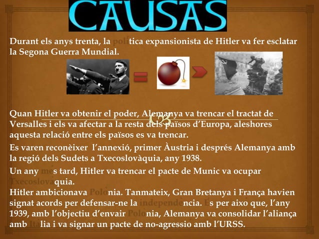 La segona guerra mundial | PPT
