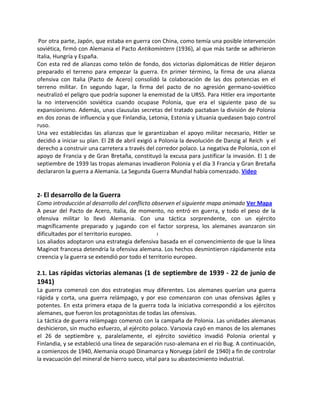 La segunda guerra mundial | DOCX