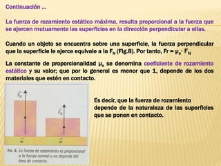 La segunda Ley de Newton | PPSX