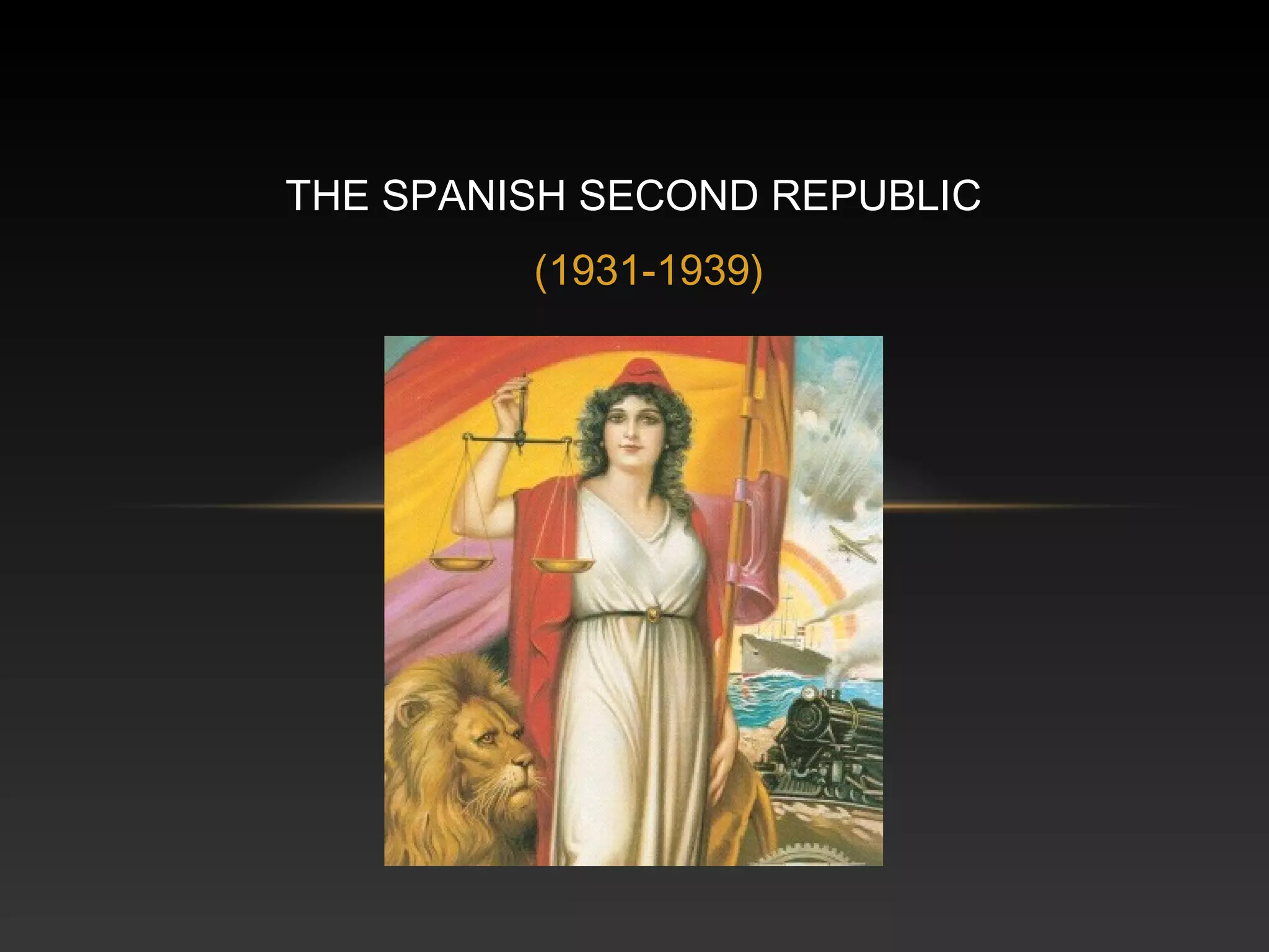 The Spanish Second Republic | PPT