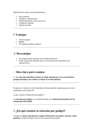 Guía Completa para la Selección de Reproductores en Producción Animal ...