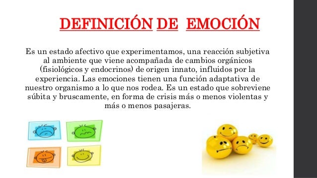 Las emociones