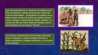 Las encomiendas y los corregimientos en el perú | PPTX
