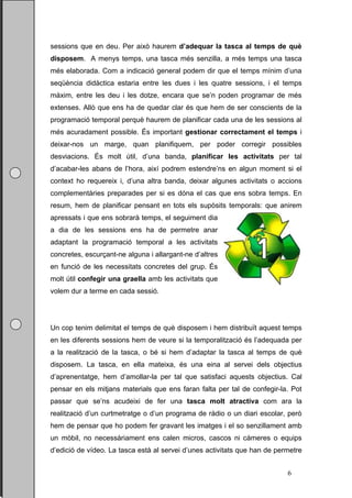 La seqüència didàctica - Text (Grup 5) | PDF