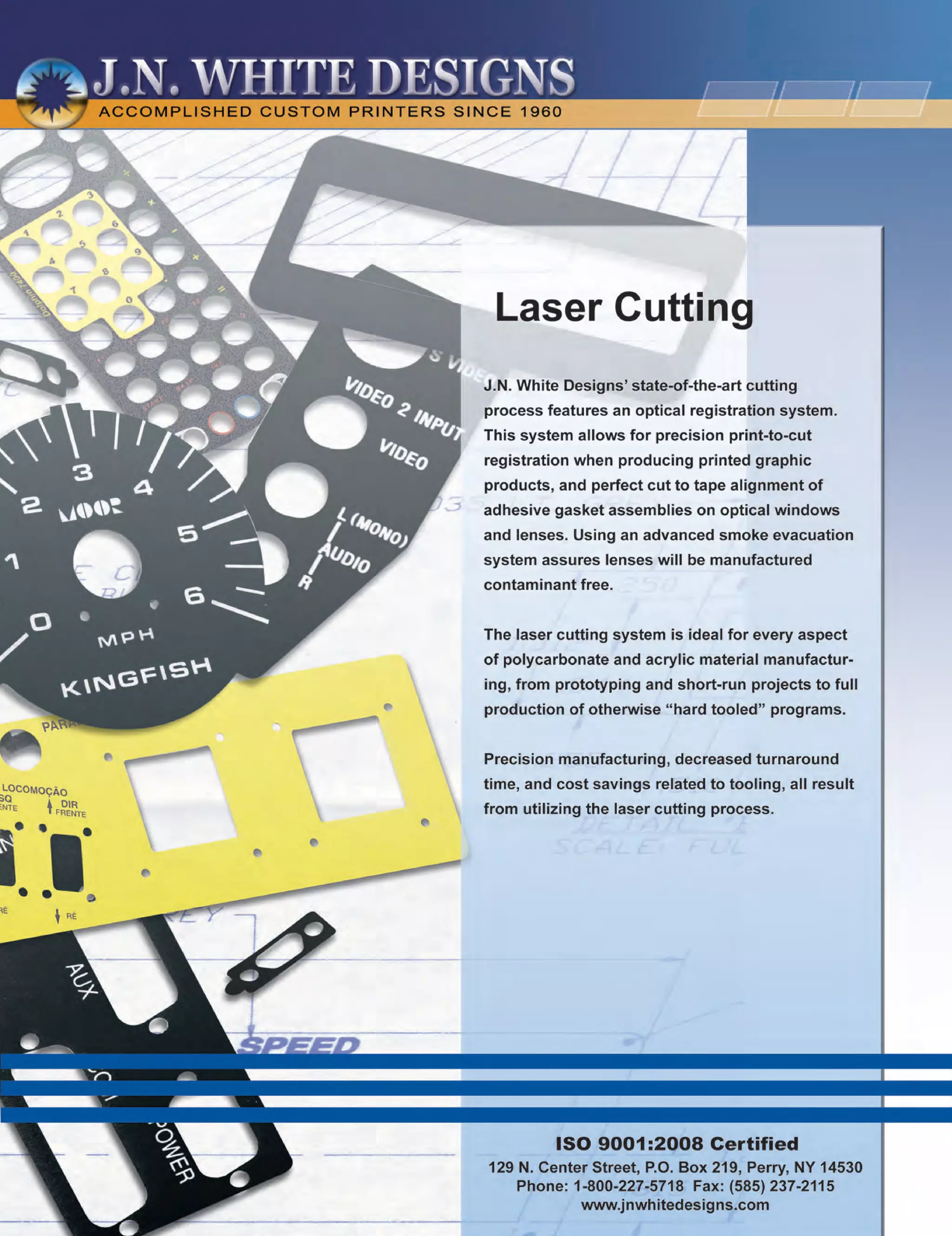 Laser Cutting - Precision Print-to-Cut Registration | PDF