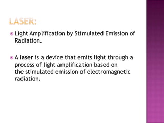 Laser | PPTX