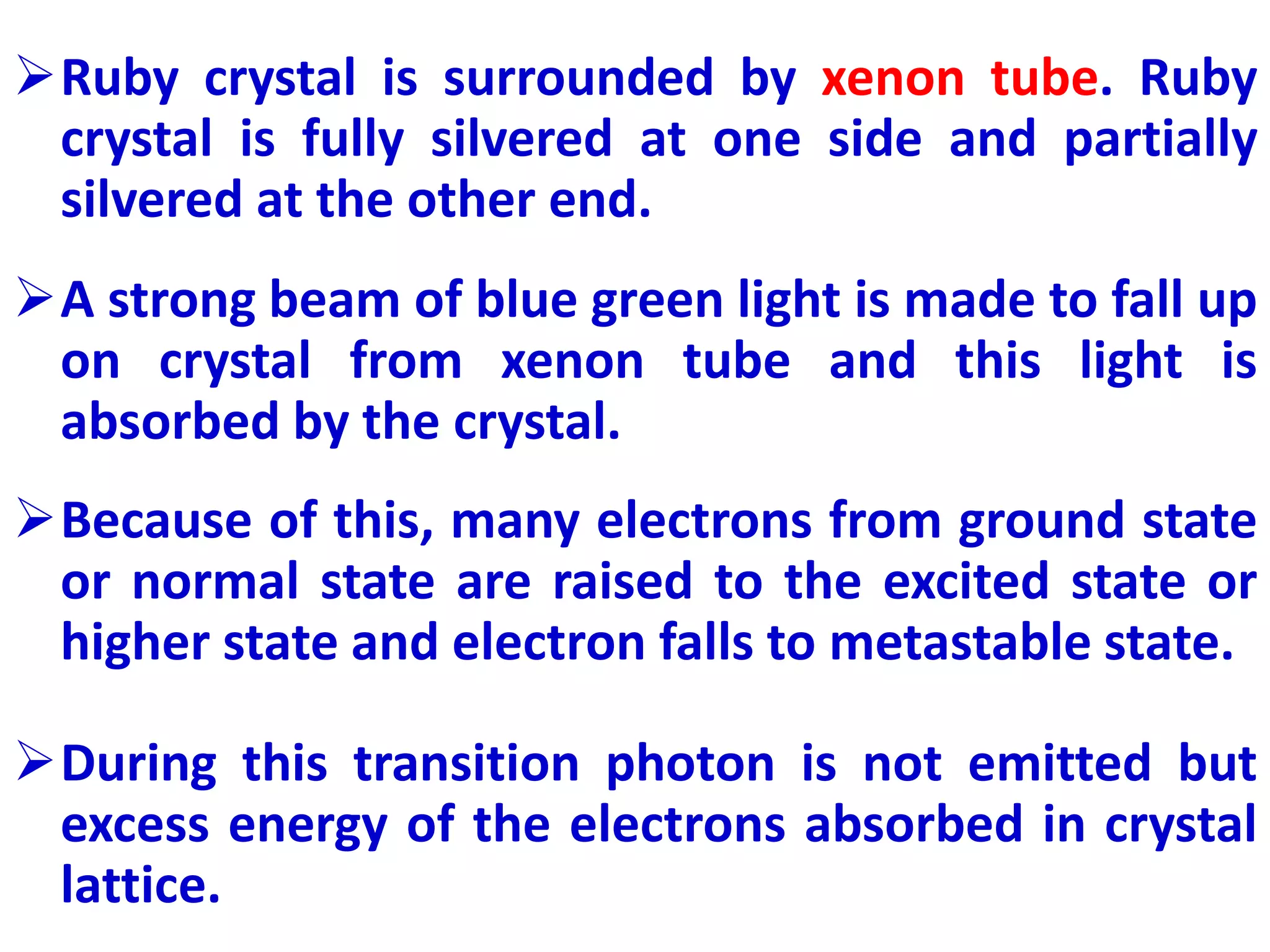 B.Tech sem I Engineering Physics U-II Chapter 2-LASER | PPTX