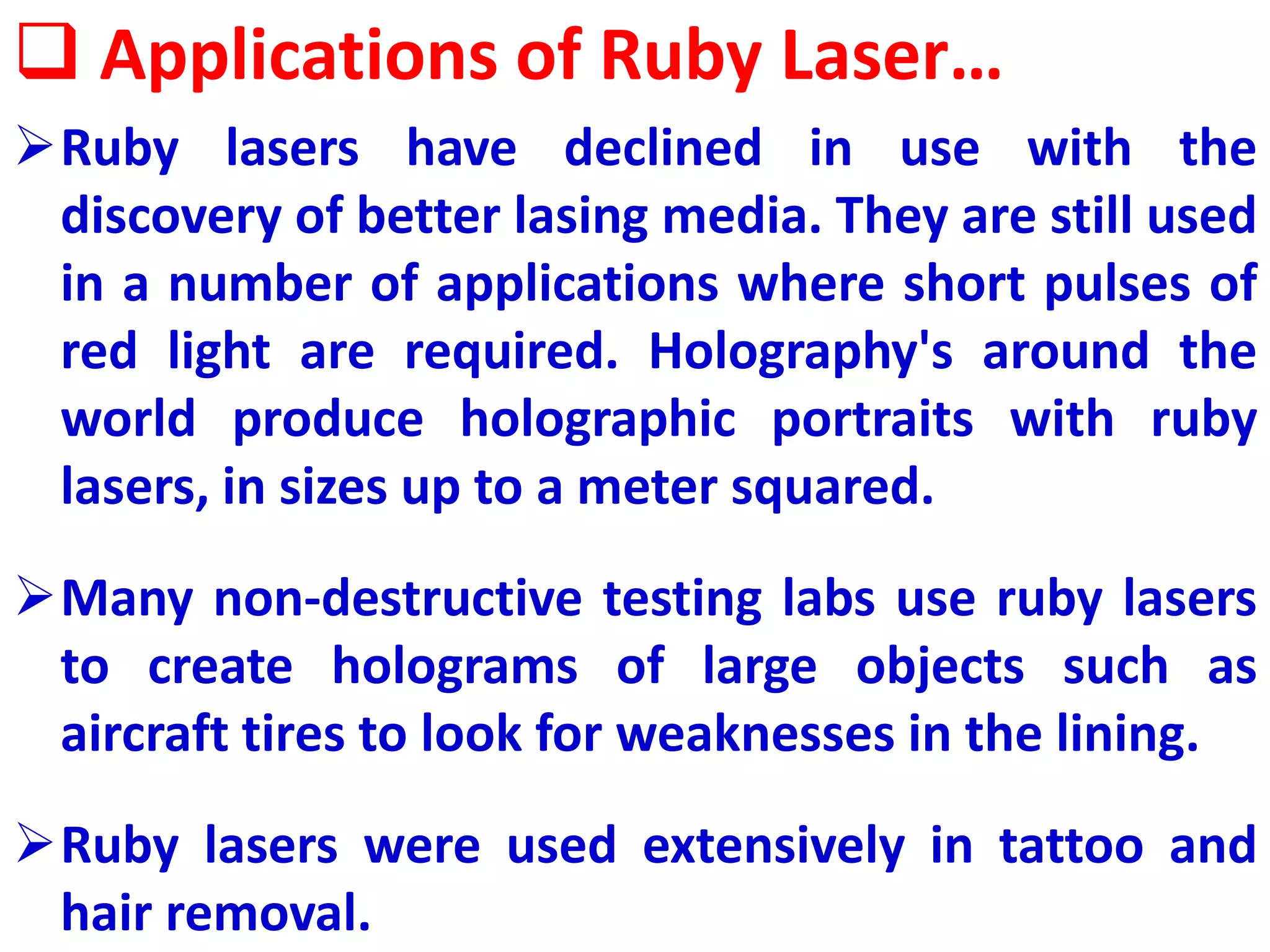 B.Tech sem I Engineering Physics U-II Chapter 2-LASER | PPTX
