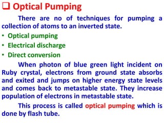 B.Tech sem I Engineering Physics U-II Chapter 2-LASER | PPTX