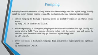 Laser in physics | PPTX