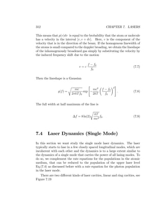 Laser | PDF
