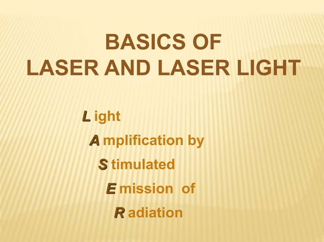Laser | PPTX