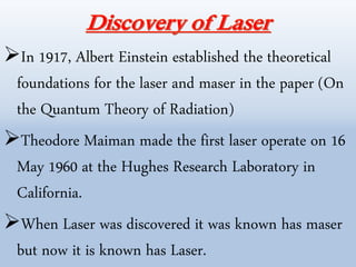 Laser | PPTX