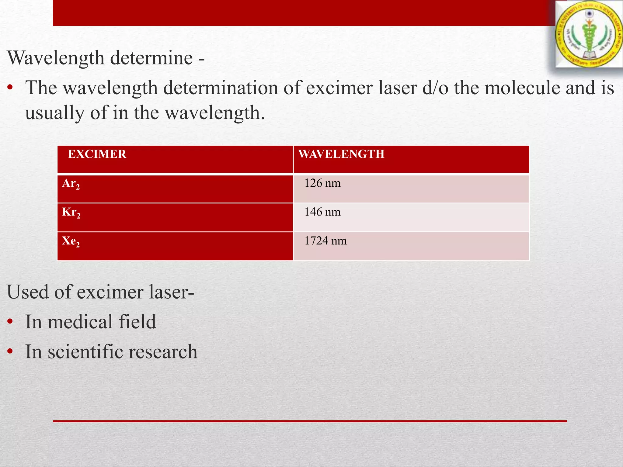 Laser optics | PPTX