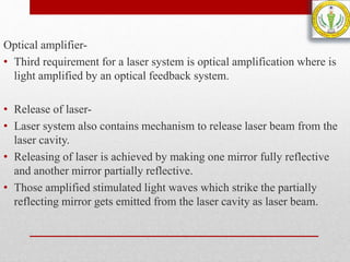 Laser optics | PPTX