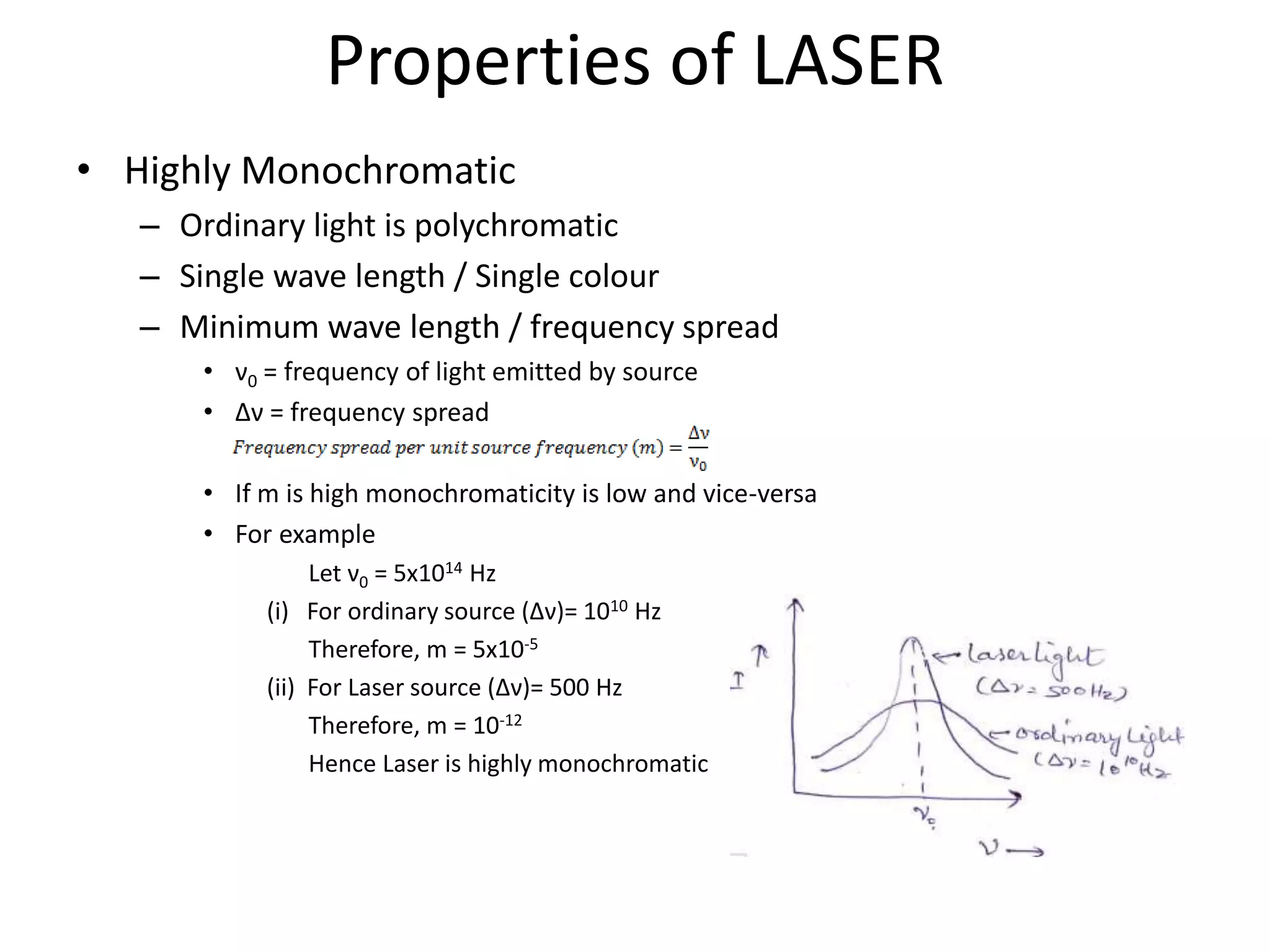Basics of Laser | PPTX