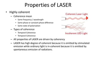 Basics of Laser | PPTX