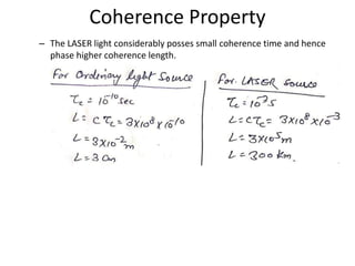 Basics of Laser | PPTX