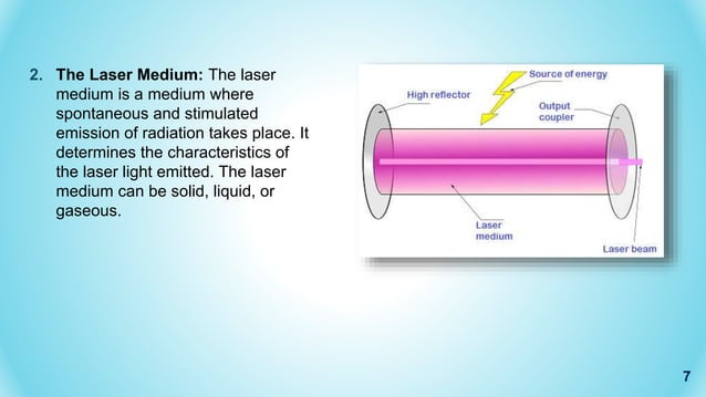 Laser | PPT | Chemistry | Science