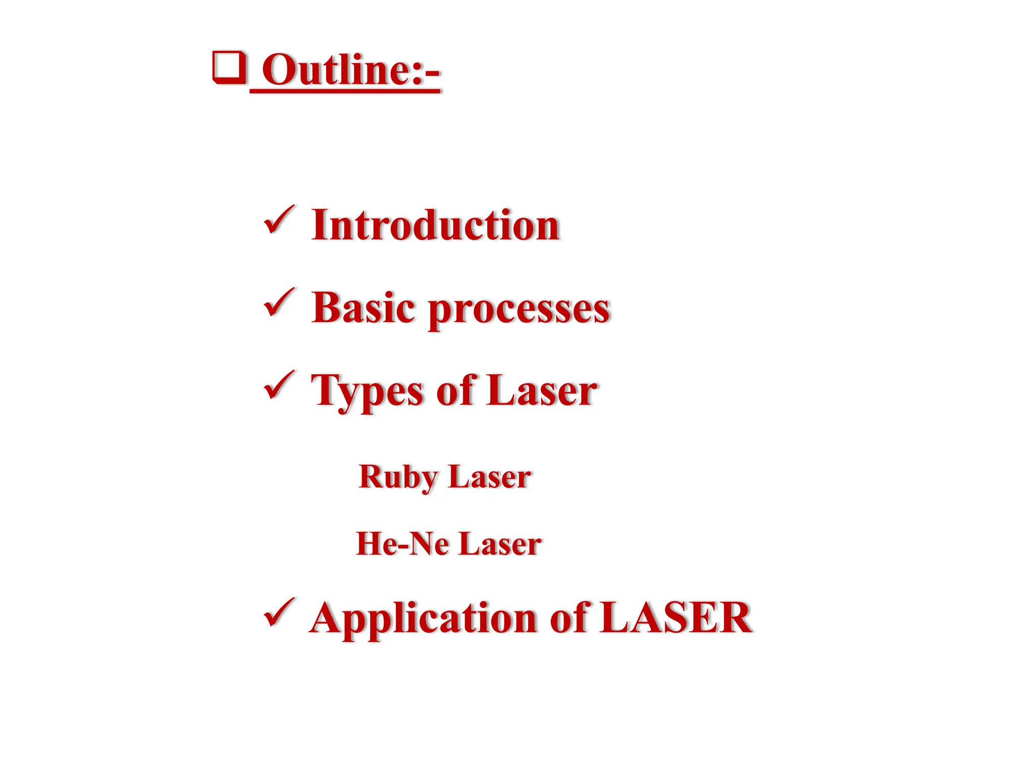 Laser And its Application's - Engineering Physics | PPTX